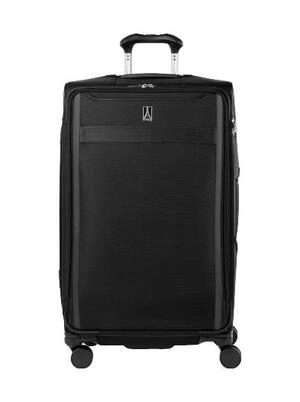 TRAVELPRO Versapack+ Lightweight Softside Expandable 29" Checked Spinner Luggage - Black
