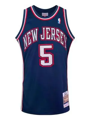 Mitchell & Ness Nj Nets Authentic Jersey - Blue