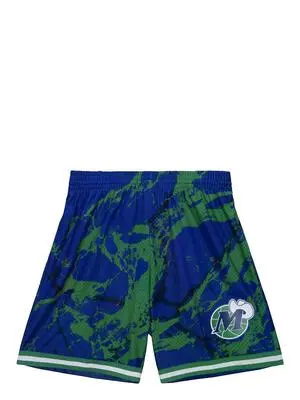 Mitchell & Ness Nba Dallas Mavericks 1998 Basketball Shorts - Blue