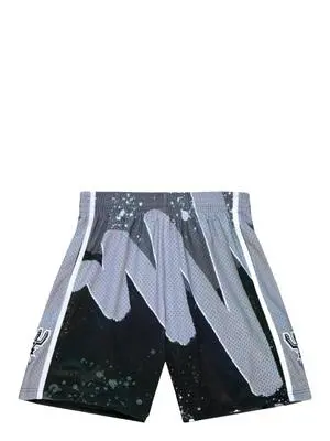 Mitchell & Ness Nba San Antonio Spurs 1998 Hyper Hoops Swingman Shorts - Black