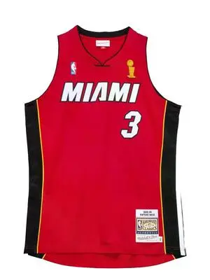 Mitchell & Ness Nba Miami Heat 2005 Dwyane Wade Alternate Finals Jersey - Red
