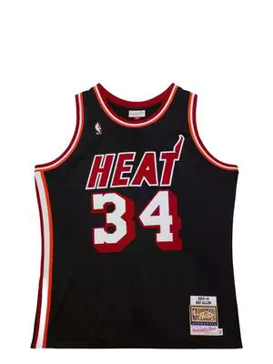 Mitchell & Ness Hardwood Classics Nba Miami Heat 2013-14 Ray Allen Jersey - Black