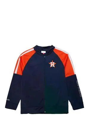 Mitchell & Ness Houston Astros Track Jacket - Blue