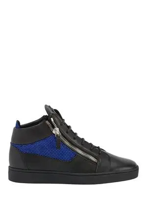 GIUSEPPE ZANOTTI Kriss Leather Sneakers - Black