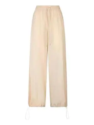 Liu Jo Drawstring Trousers - Neutrals