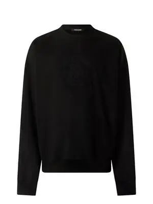 Roberto Cavalli Logo-embroidered Sweatshirt - Black