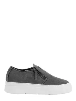 GIUSEPPE ZANOTTI Gz Mike Zip Low-top Sneakers - Grey