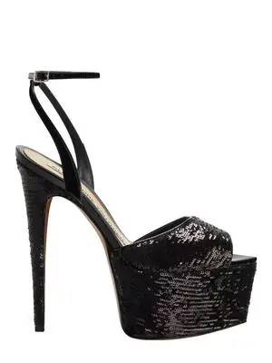 ALEXANDRE VAUTHIER Alexandre Vauthier 160mm Sequinned Platform Sandals