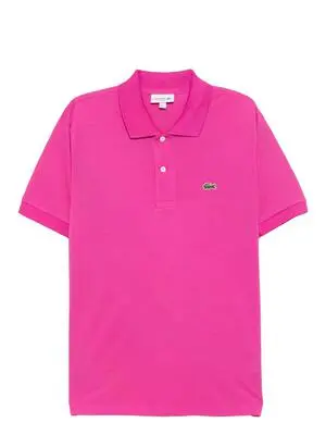 Lacoste Cotton Polo Shirt - Pink