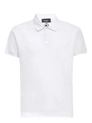 Dsquared2 Logo-print Polo Shirt - White