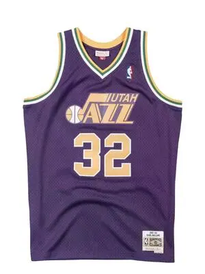 Mitchell & Ness Nba Utah Jazz 91 Karl Malone Swingman Jersey - Purple