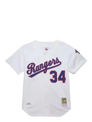 Mitchell & Ness Texas Rangers 1993 Nolan Ryan Authentic Batting Practice Jersey - White