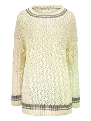 Fabiana Filippi Open-knit Jumper - Neutrals