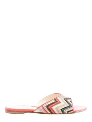 Missoni Zigzag Sandals - Pink