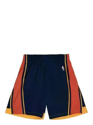 Mitchell & Ness Nba Golden State Warriors 2002 Basketball Shorts - Blue