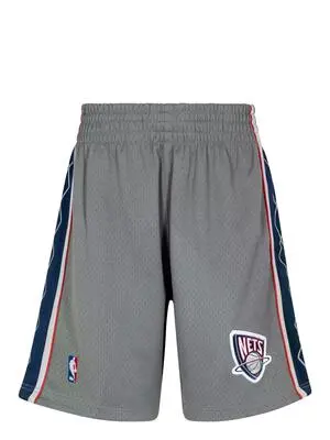Mitchell & Ness Nj Nets Alt Shorts - Grey
