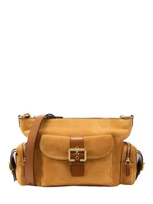 Chloé Suede Camera Bag - Tan