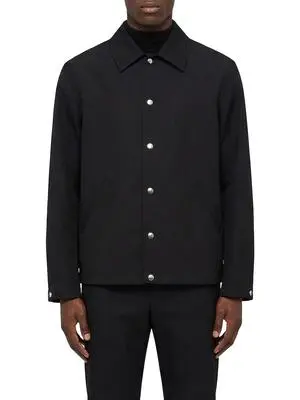 JIL SANDER Classic Collar Jacket - Black