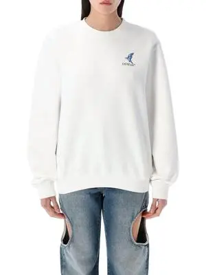 Off-White Printed Sweatshirt - White