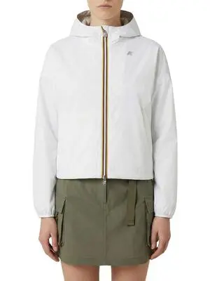 K-WAY Zip-up Jacket - White