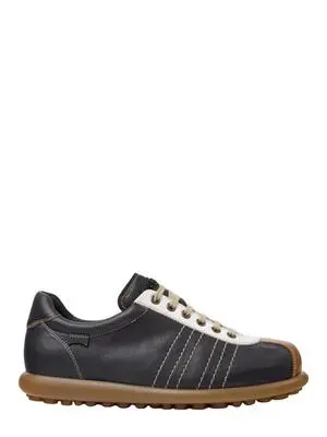 Camper Lace-up Leather Sneakers - Black