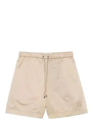 FENDI FENDI Logo-patch Shorts