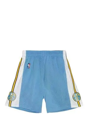 Mitchell & Ness Denver Nuggets 2016/17 Road Swingman Shorts - Blue