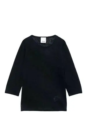 ALLUDE Allude Linen T-Shirt