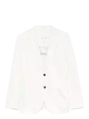 CIRCOLO 1901 Prince Of Wales-pattern Blazer - White
