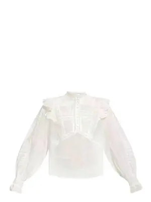 ALLSAINTS Heather Blouse - White