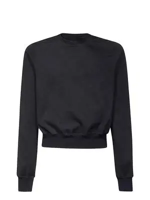 Rick Owens Cotton Sweatshirt - Black