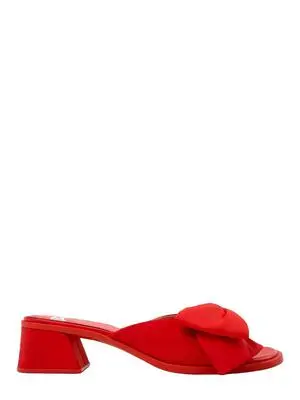 Camper Kora Sandal Twins Mules - Red