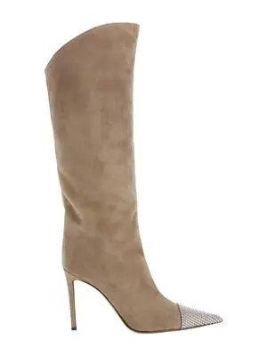 Alexandre Vauthier Bonny 110mm Boots - Brown