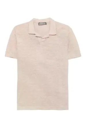 Canali Linen T-shirt - Pink