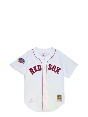 Mitchell & Ness Mlb Boston Red Sox 1997 Nomar Garciaparra Baseball Jersey - White