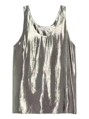 Philosophy Di Lorenzo Serafini Lamé Tank Top - Gold