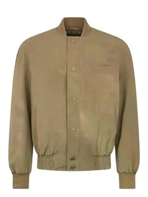 Roberto Cavalli Drop-shoulder Bomber Jacket - Neutrals