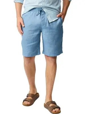 Rodd & Gunn Linen 9" Resort Shorts - Teal
