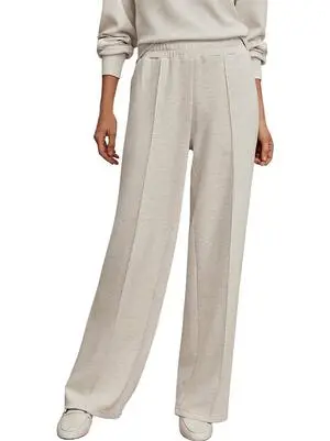 Varley Wide Leg Pants - Ivory Marle