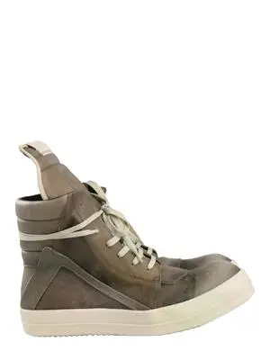 Rick Owens Geobasket Sneakers - Brown