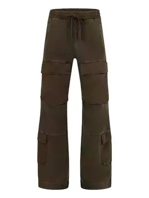 ENTIRE STUDIOS Cargo-detail Wide-leg Trousers - Brown