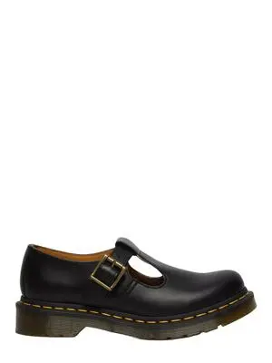 Dr. Martens Polley Smooth Leather Mary Janes - Black