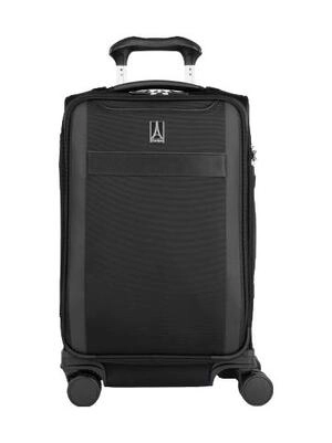 TRAVELPRO Versapack + Lightweight Softside Expandable 21" Carry On Spinner Luggage - Black