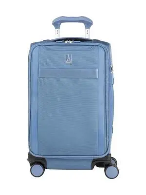 TRAVELPRO Versapack + Lightweight Softside Expandable 21" Carry On Spinner Luggage - Elemental Blue