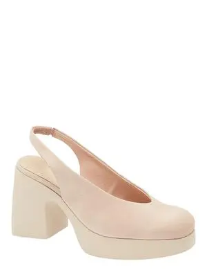 WONDERS Wonders Naima Platform Slingback Pump