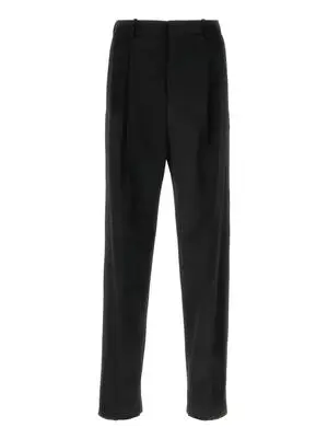 Saint Laurent Tailored Wool Pant - Black
