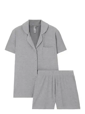 SKIMS Soft Lounge Rib Sleep Set - Gray