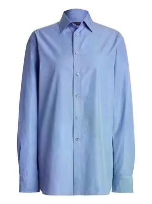 Ralph Lauren Cotton Shirt - Blue