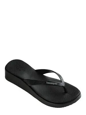 Havaianas High Platform Flip-flop - Black