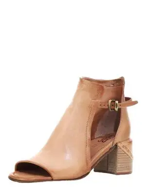 A.S.98 Maxwell Open Toe Bootie - Sand